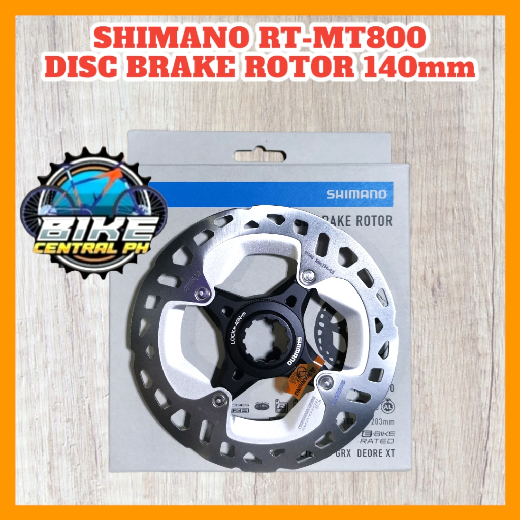 SHIMANO RT-MT800 Ice Tech Freeza Disc Brake Rotor Center Lock | Shopee ...