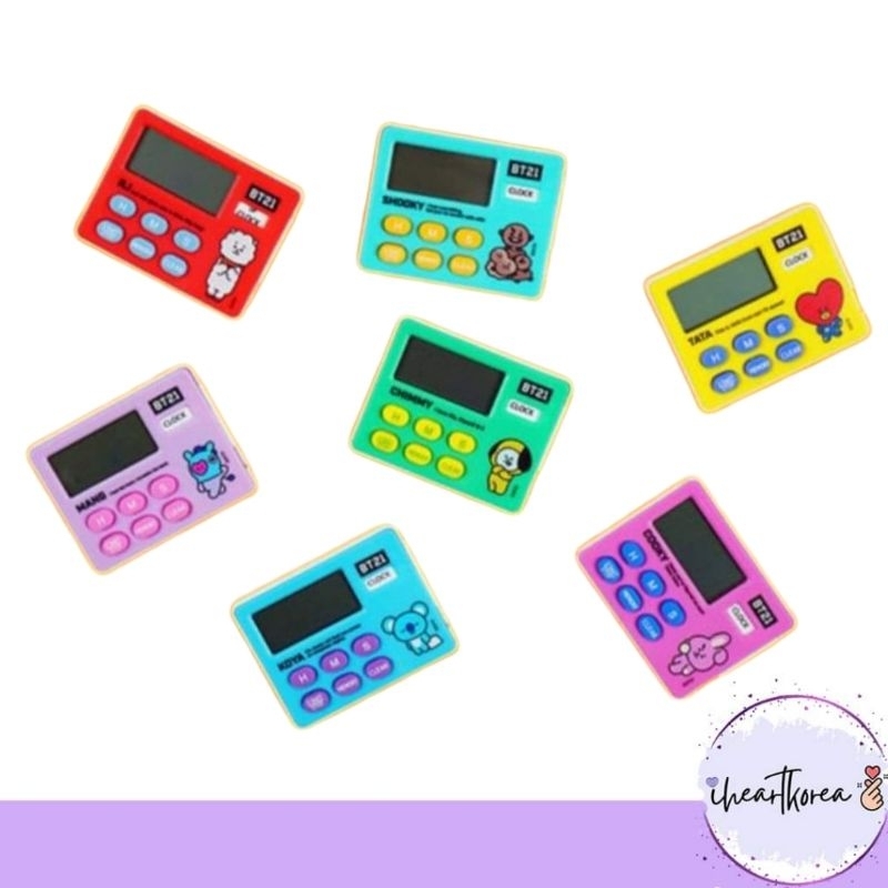 BT21 x Studio Eight Stopwatch | Shopee Philippines