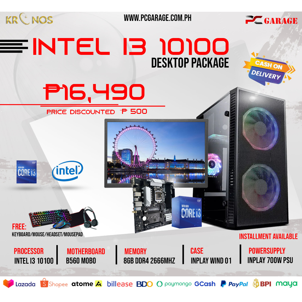 Intel i3 10100 Complete Package | Shopee Philippines