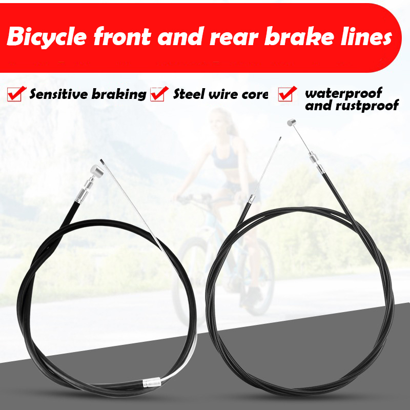 Bicycle Brake Cable Wire 75cm 165cm Line Housing Kit Super MTB BMX ...