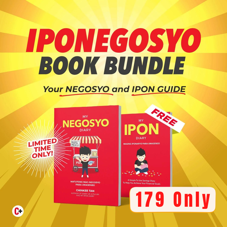 IPONegosyo BOOK BUNDLE (NEGOSYO + IPON DIARY) BY CHINKEE TAN | Shopee ...