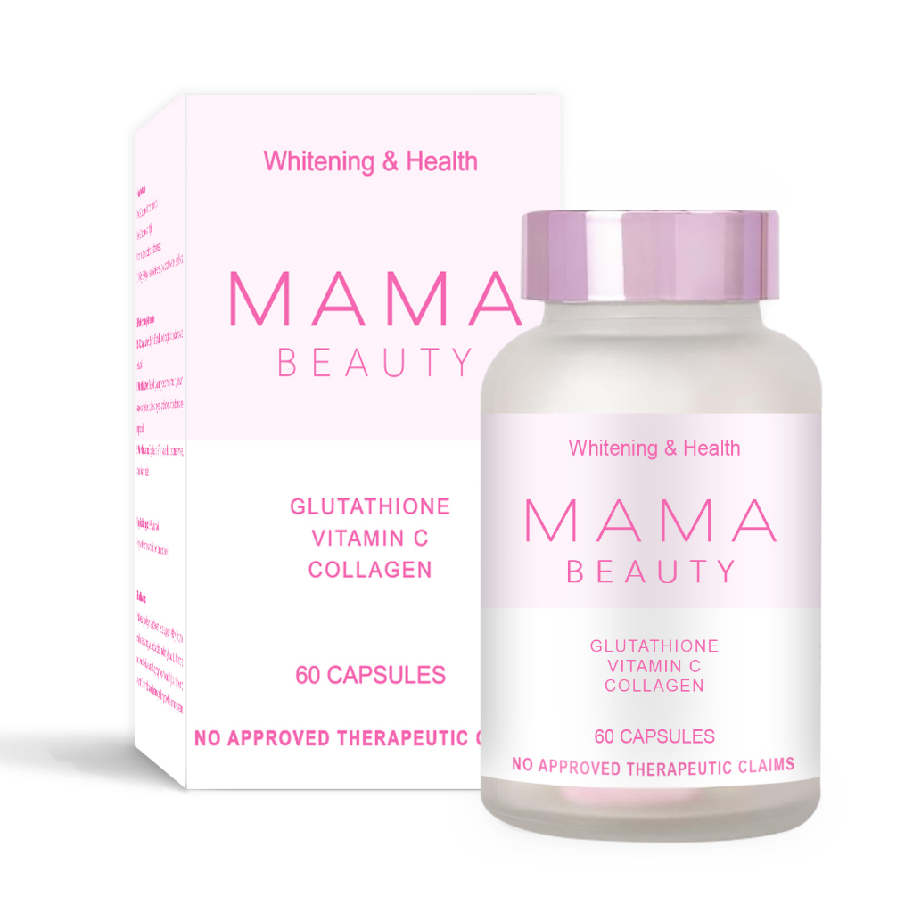 Mama beauty Tokyo Whitening Capsules with Glutathione +Vitamin C ...