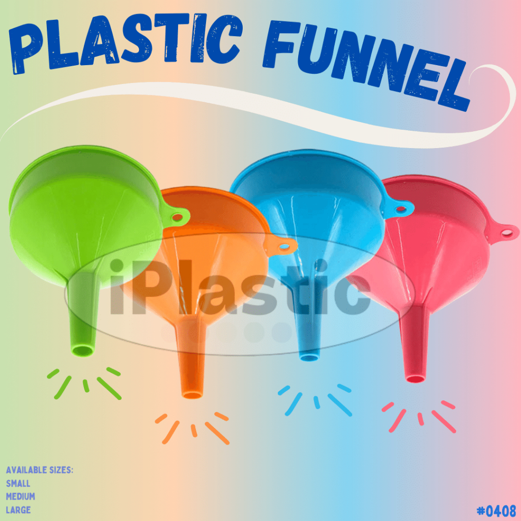 iPlastic. Embudo funnel big plastic small medium large size high ...