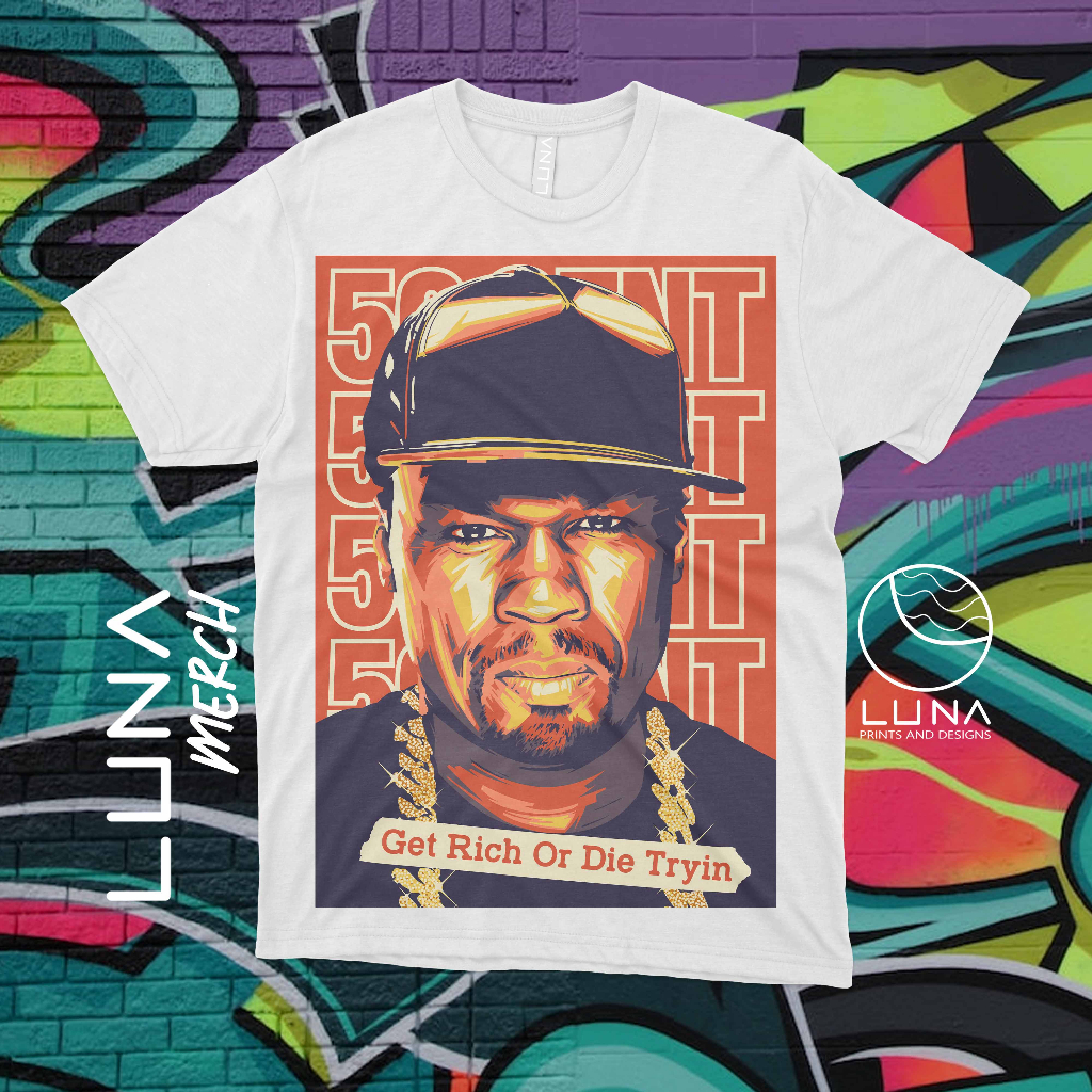 50 Cent Shirt Collection - The Luna Merch | Shopee Philippines