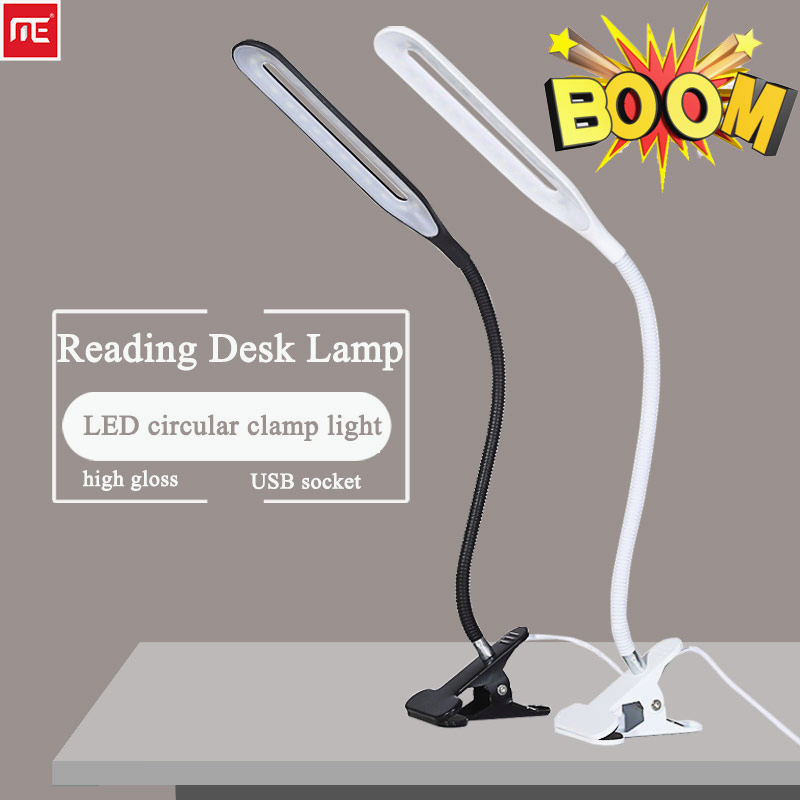 LED Lamp Shade Table Lamp Desk Lamp Flexible Adjustable Eye Protection ...