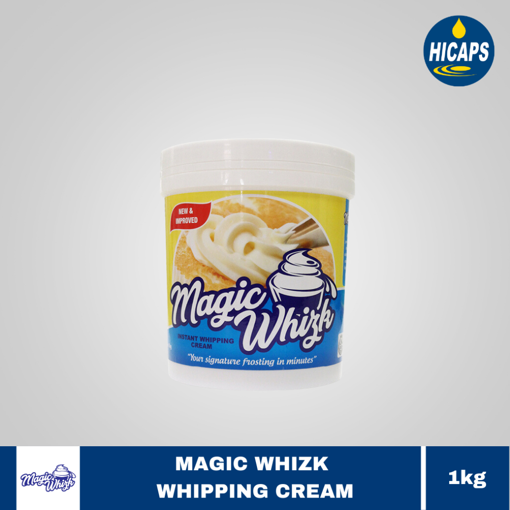 Hicaps Magic Whizk Instant Whipping Cream 1kg | Shopee Philippines