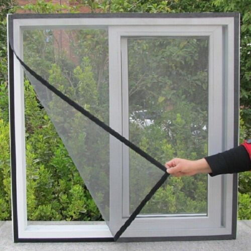 black Fly Mosquito Window Net Insect Mesh Window Screen Net Indoor Mesh ...