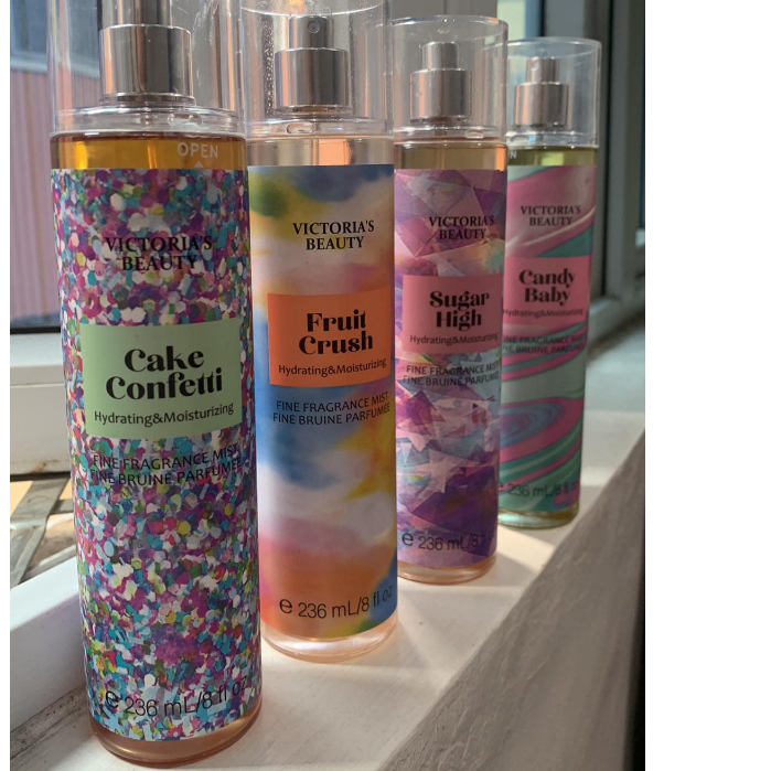 Victoria's beauty Fragrance Mist collection 236ml with barcode & long ...