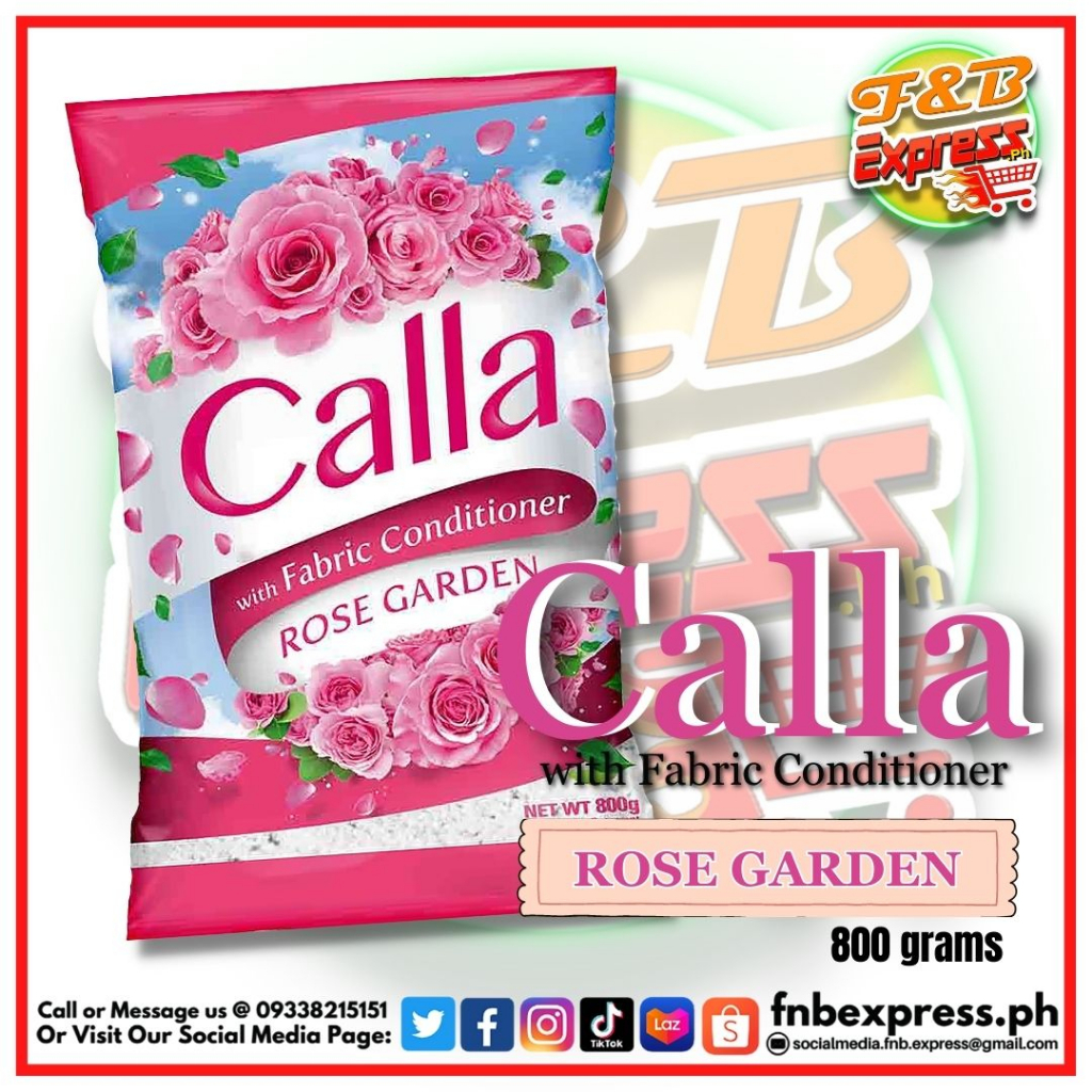 Calla Powder Rose Garden 800g | Shopee Philippines