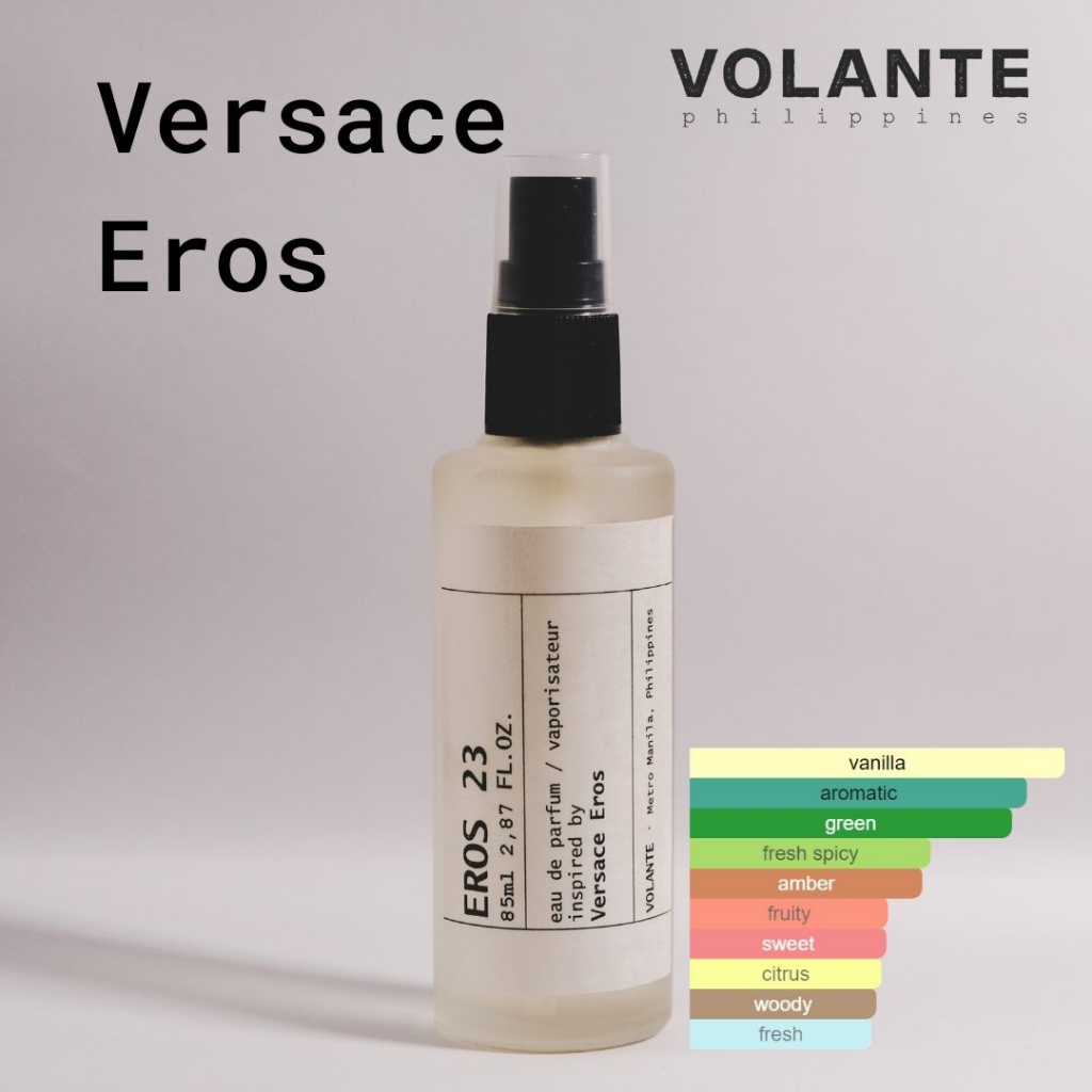 Eros 23 Men VOLANTE Oil-Based Inspired Perfume Aromatic | Shopee Philippines