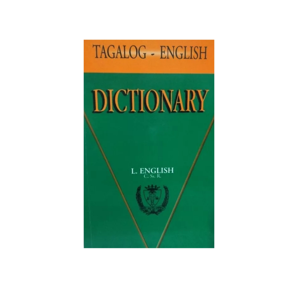 Tagalog-English Dictionary Softcover ( slightly tattered ) | Shopee ...