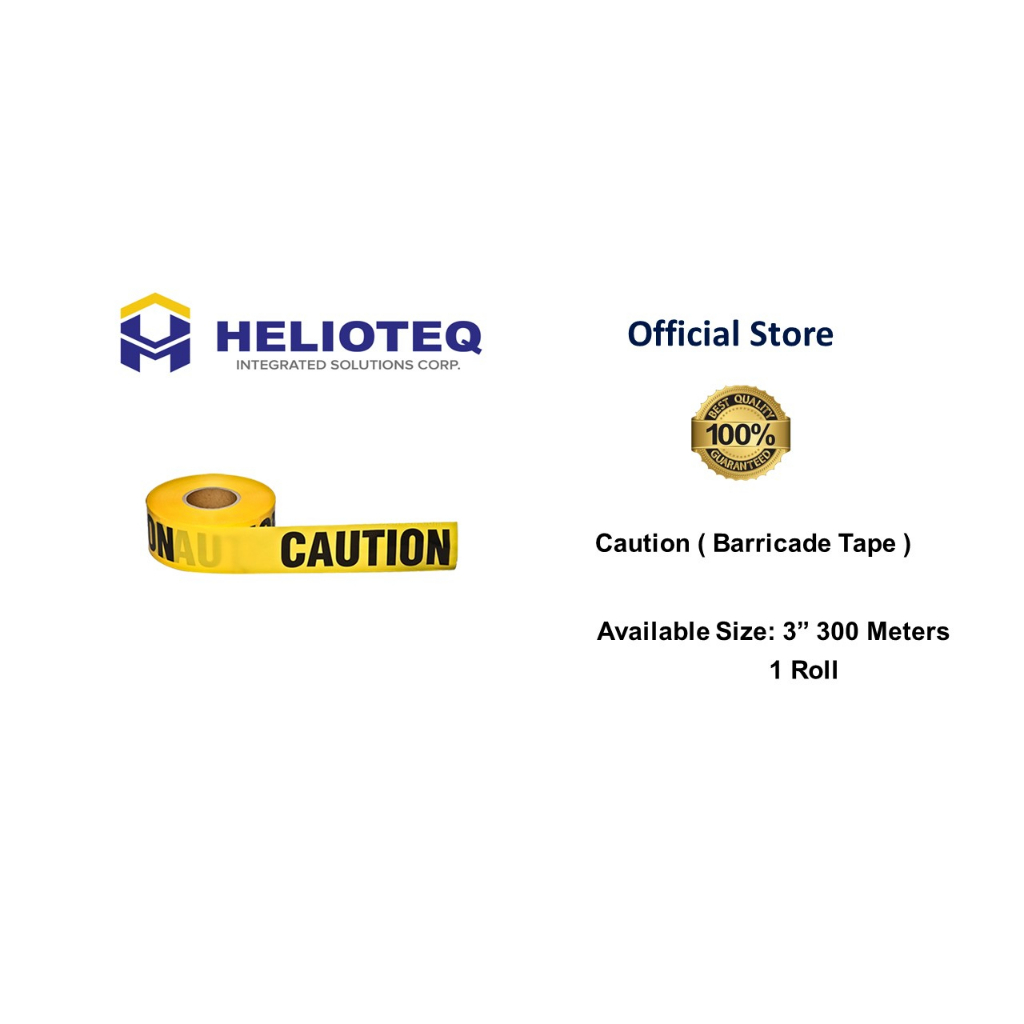 CAUTION TAPE (3" x 300m per roll) | Shopee Philippines