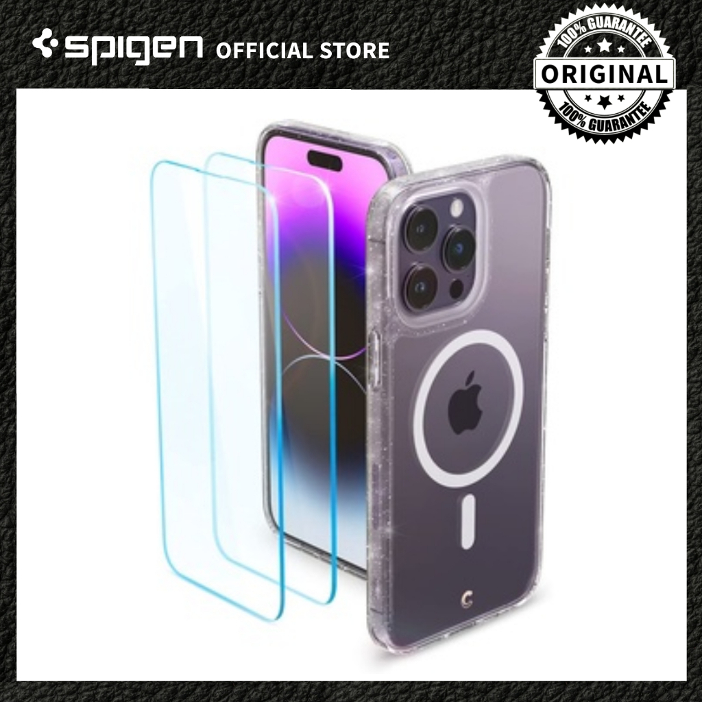 Cyrill by Spigen iPhone 14 Pro Case Shine Mag + 2 Pack Glass | Shopee ...