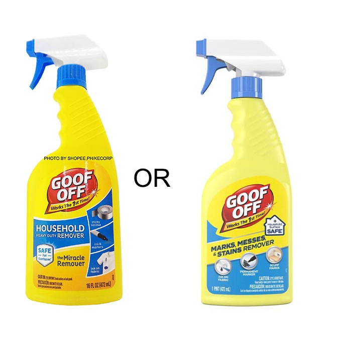 Goof Off Marks, Messes & Stains Remover 472ml USA 1 KECORP_S1 | Shopee ...