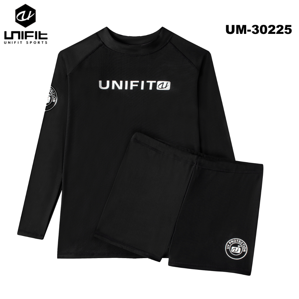 UNIFIT Men's Rash Guard Swimsuit Swimwear Dri-Fit Rush Guard Terno UM ...