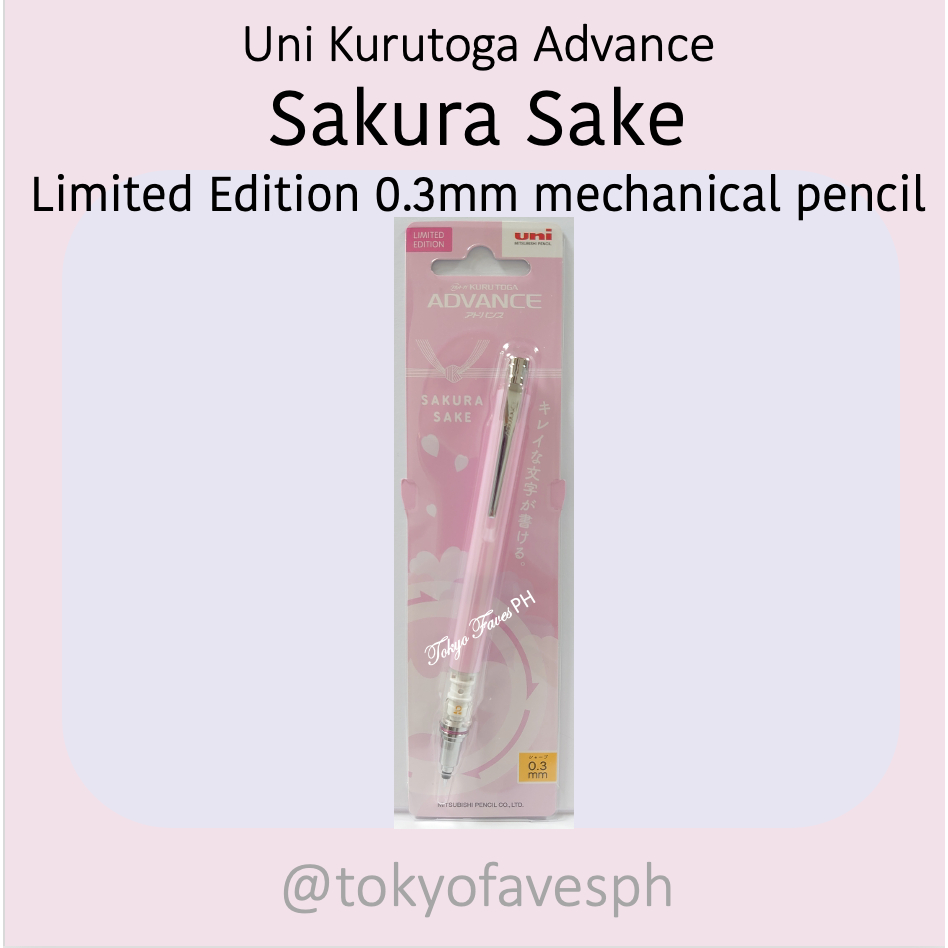 KuruToga Advance Sakura Sake Limited Edition mechanical pencil | Shopee ...