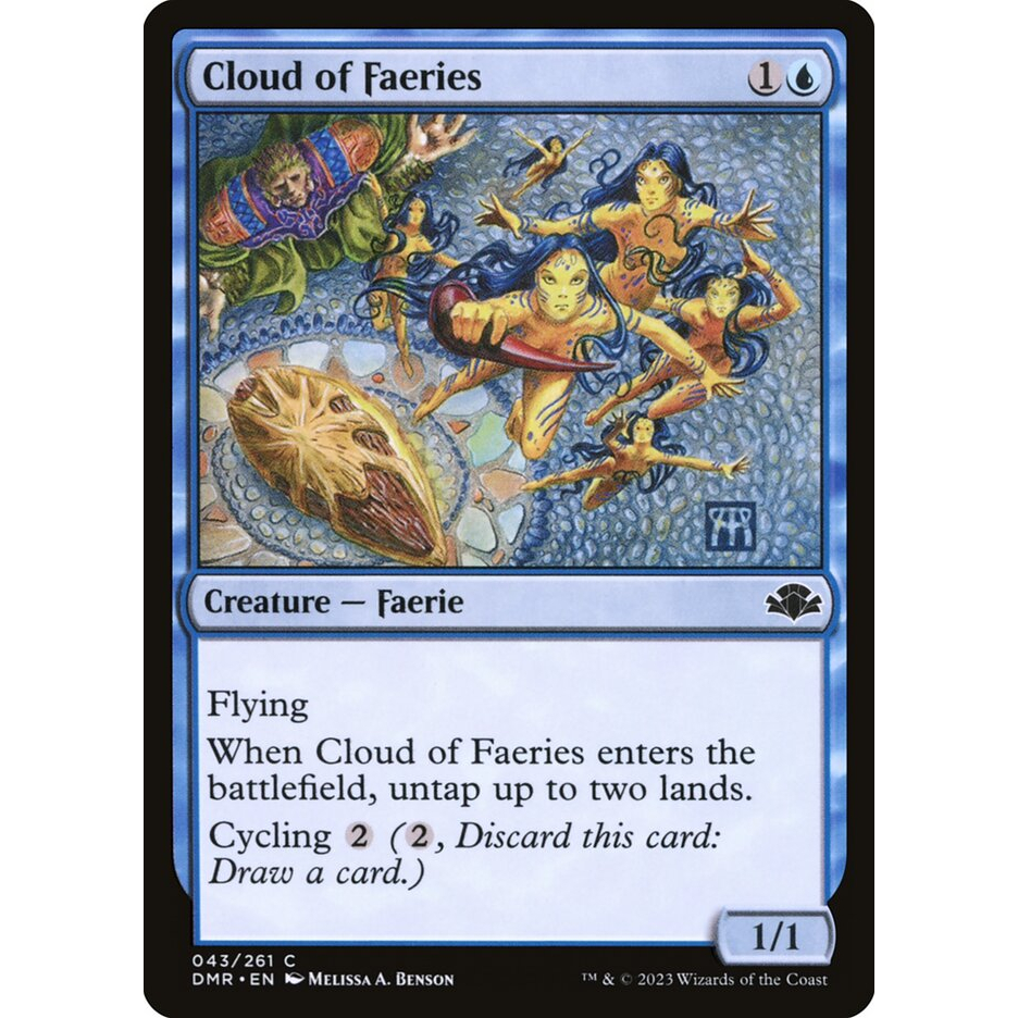 Cloud of Faeries - Dominaria Remastered (DMR) | Shopee Philippines