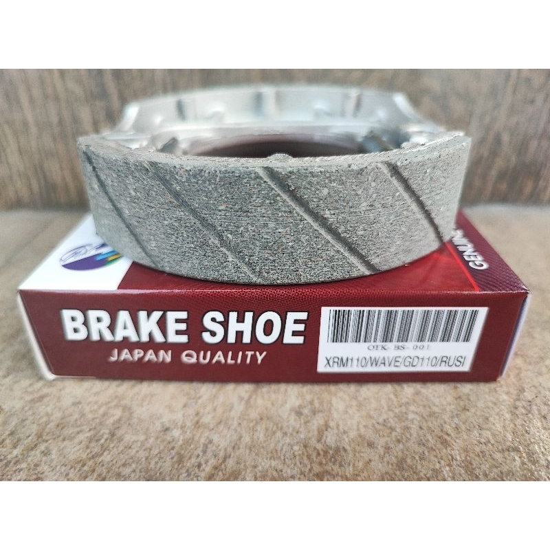 OTAKA Brake Shoe XRM110/GD110/Wave/Rusi110/Smash110 (Rear) Motorcycle ...