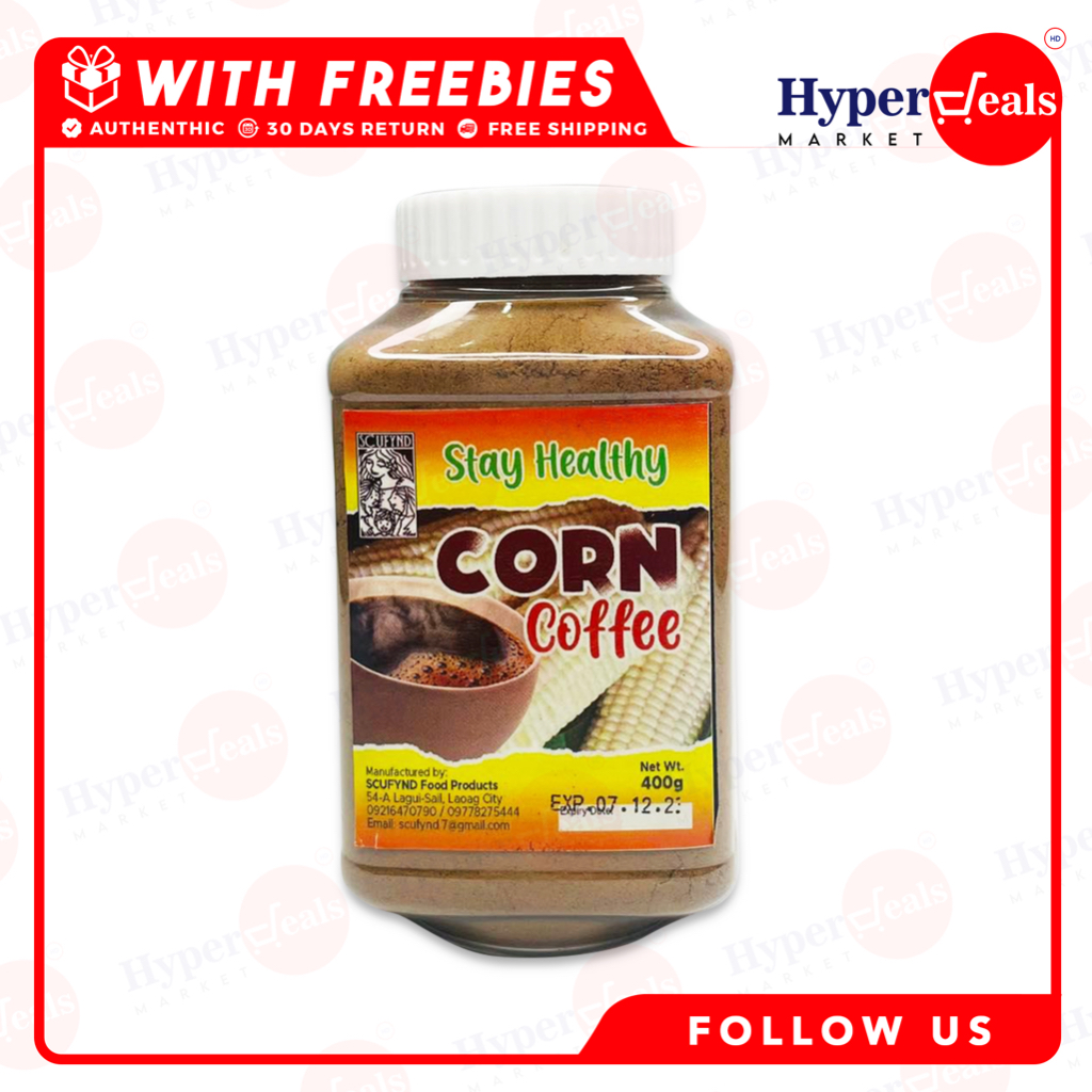 CORN Coffee Organic Ilocos No-caffeine Coffee 400g | Shopee Philippines