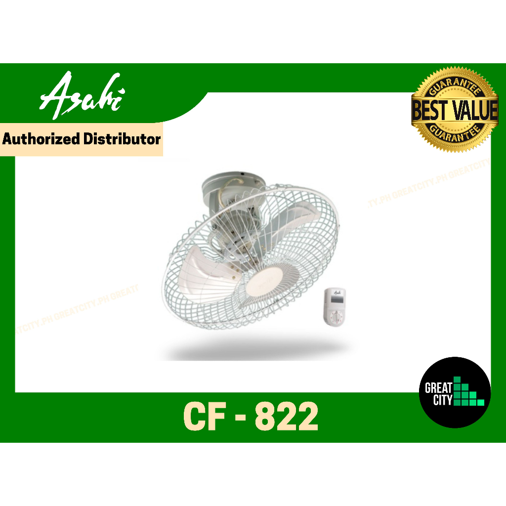 Asahi Orbit fan 18" Metal CF-822 | Shopee Philippines