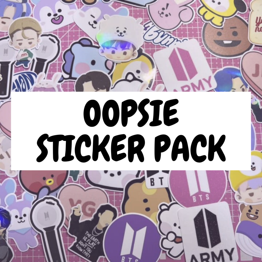 OOPSIE STICKER PACK - 10 STICKERS | Shopee Philippines
