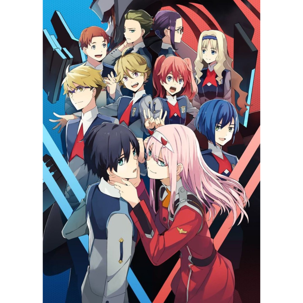 Darling In The Franxx / Zero Two Official A4 Anime Posters / PAPERRICA ...