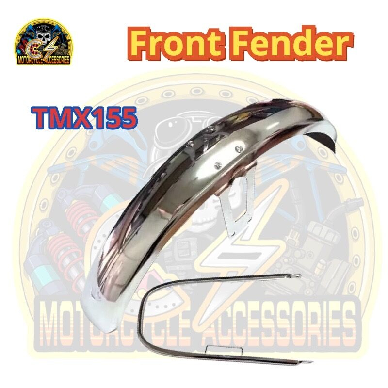 CS Motorcycle Tmx Front Fender With Bracket Tapalodo Tmx155 | Shopee ...
