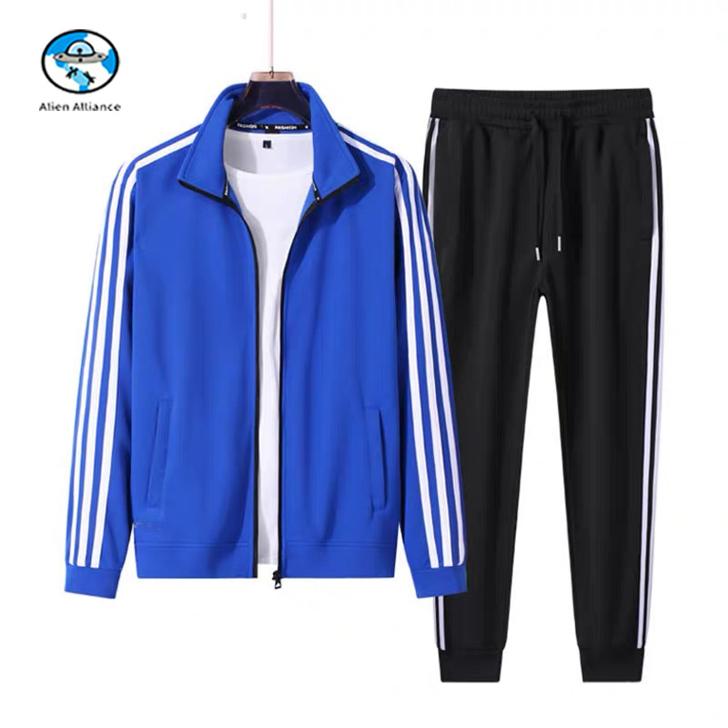 MPJ Jacket+Jogger Set Sweater suit men's set sportswear casual plus ...