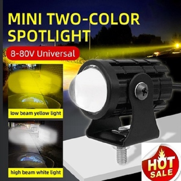 HONDA Wave100/SKY Alloy Mini Driving LED Light Spot Light Headlight ...
