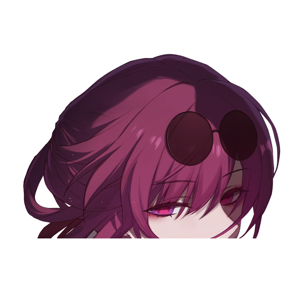 Honkai: Star Rail KAFKA [ PEEKER, EYE SLAP & POTRAIT CARD STICKER ...