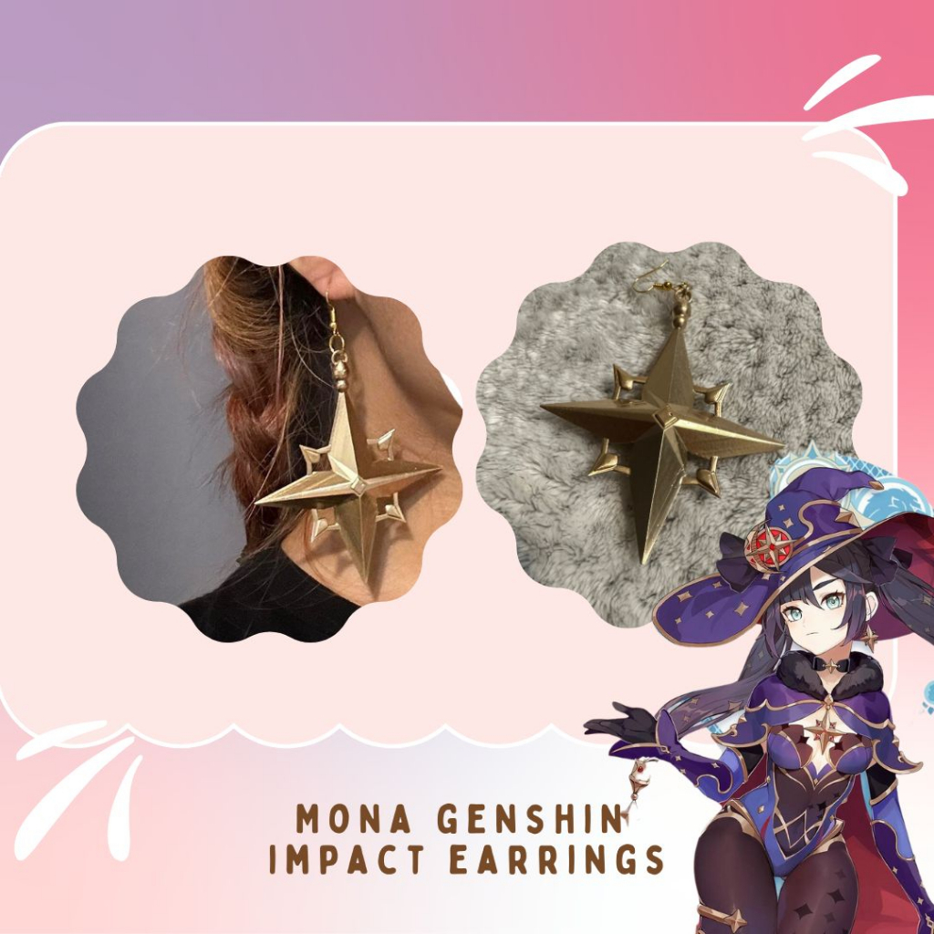 Mona Genshin Impact Earring | Shopee Philippines