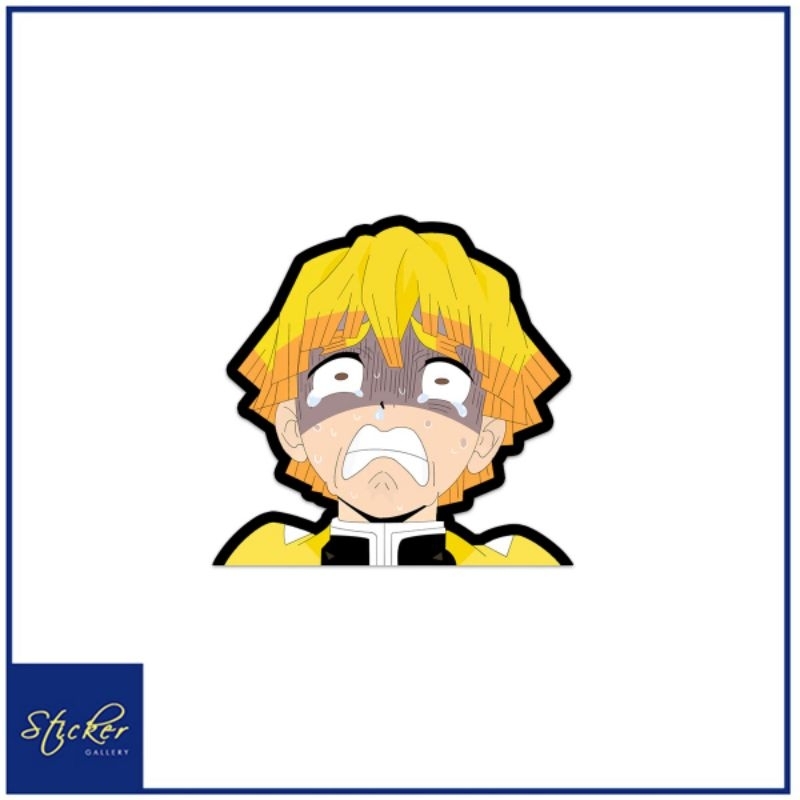 ZENITZU ANIME PEEKER WATERPROOF STICKER | Shopee Philippines