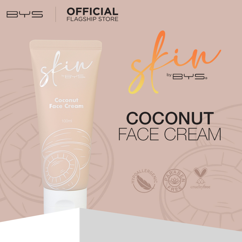 BYS Skin Coconut Face Cream 100ML | Shopee Philippines