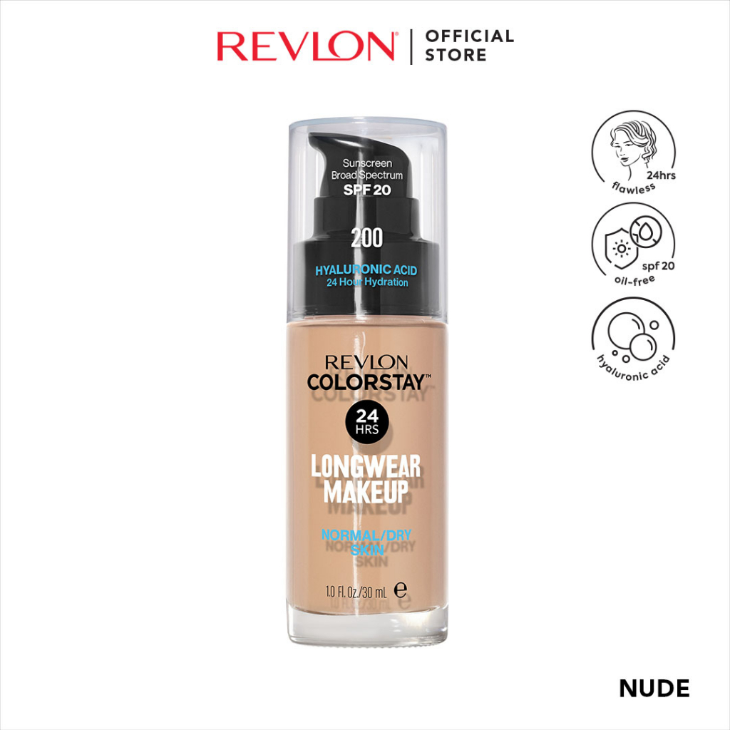Revlon ColorStay™ Longwear Makeup for Normal/Dry Skin, SPF 20 | Shopee ...