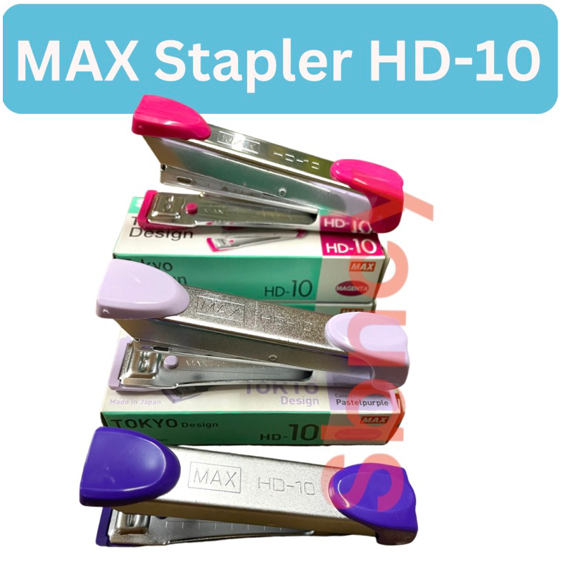 MAX HD-10 Stapler / HD10 / #10 Japan Original | Shopee Philippines