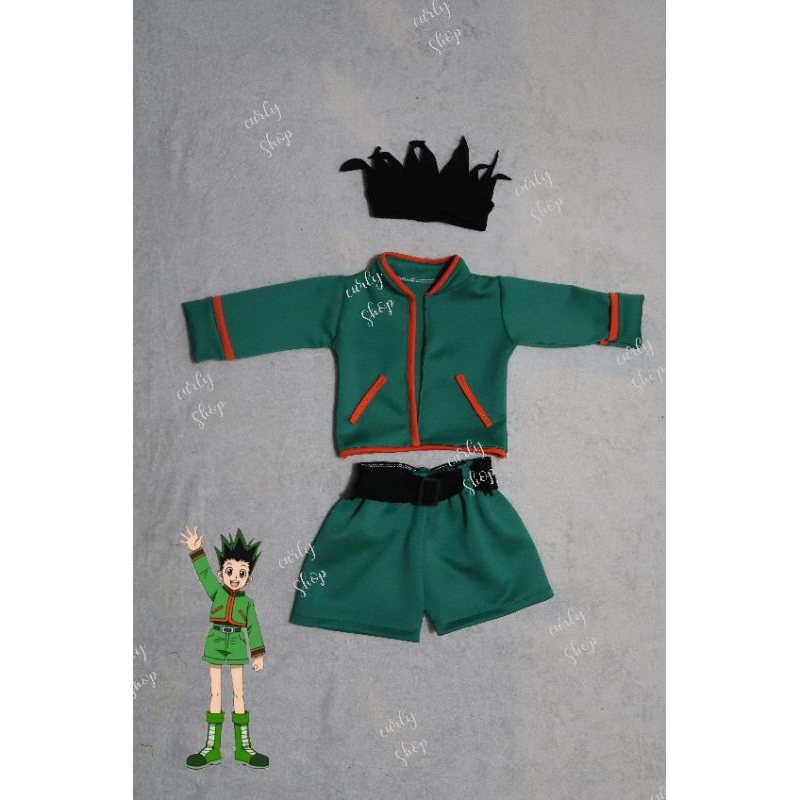 Gon from Hunter X Hunter Costume For kids | Shopee Philippines
