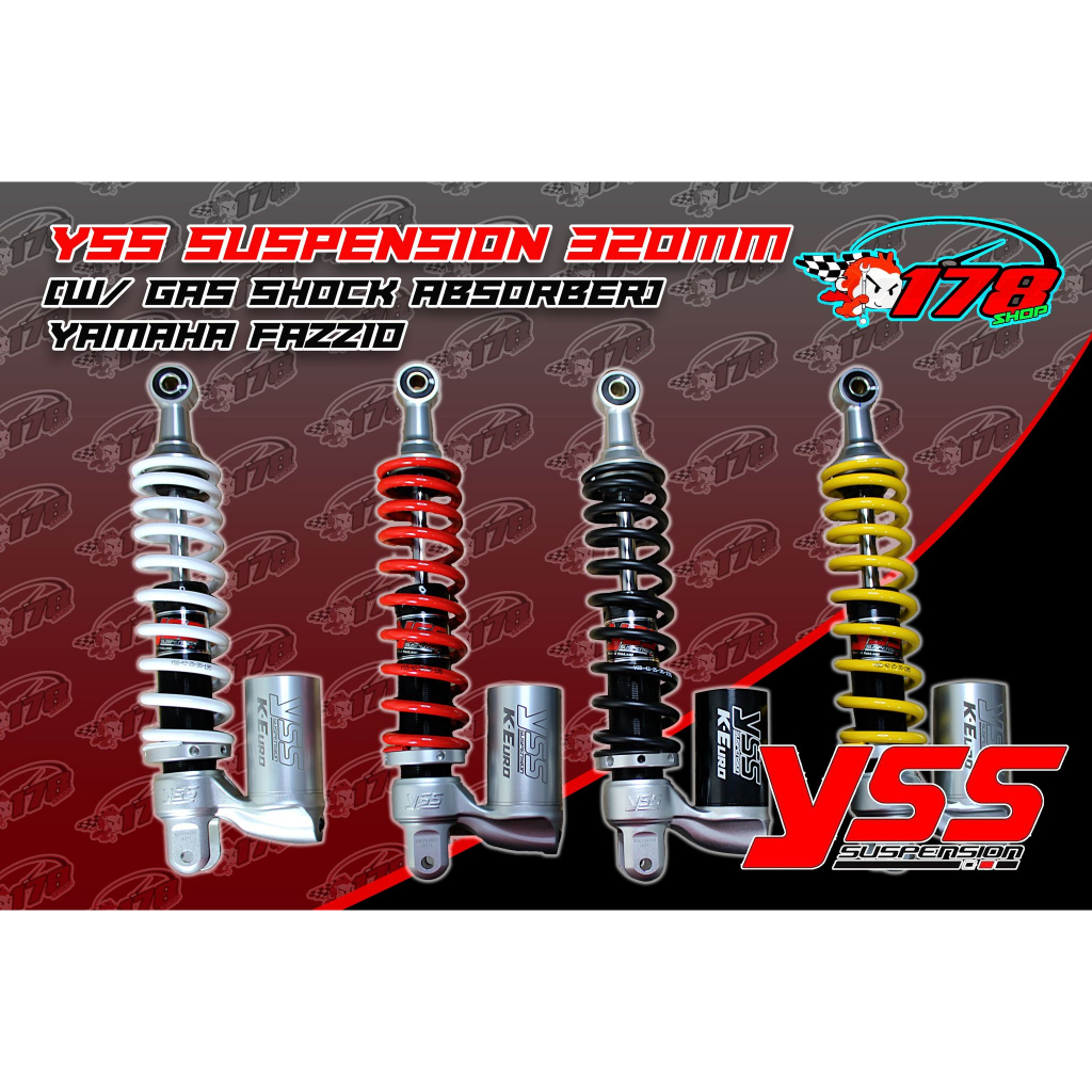 YSS euro shock for fazzio 320MM | Shopee Philippines