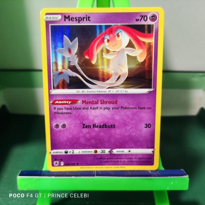 Pokemon TCG - Mesprit (H) | Shopee Philippines