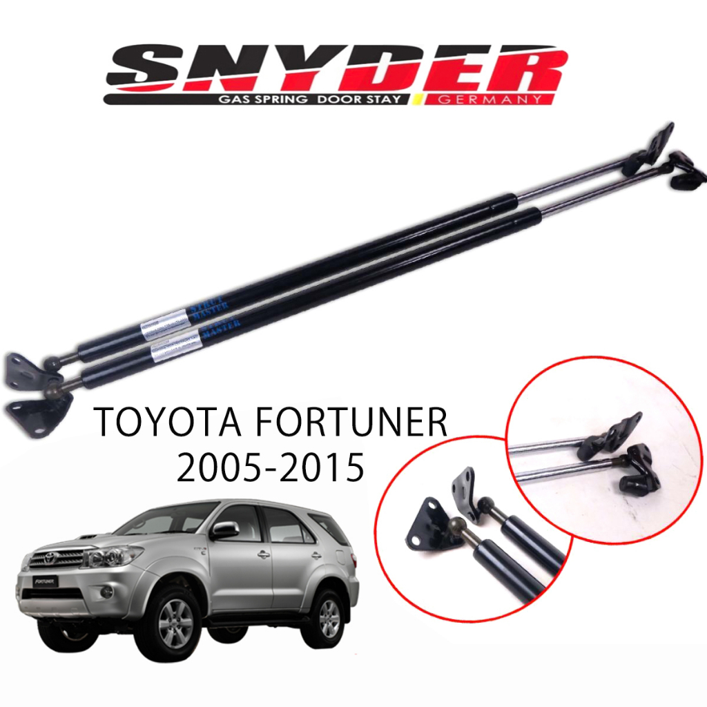 Toyota Fortuner 2005-2011 Gas Spring Door Stay Damper Struts Trunk Open ...