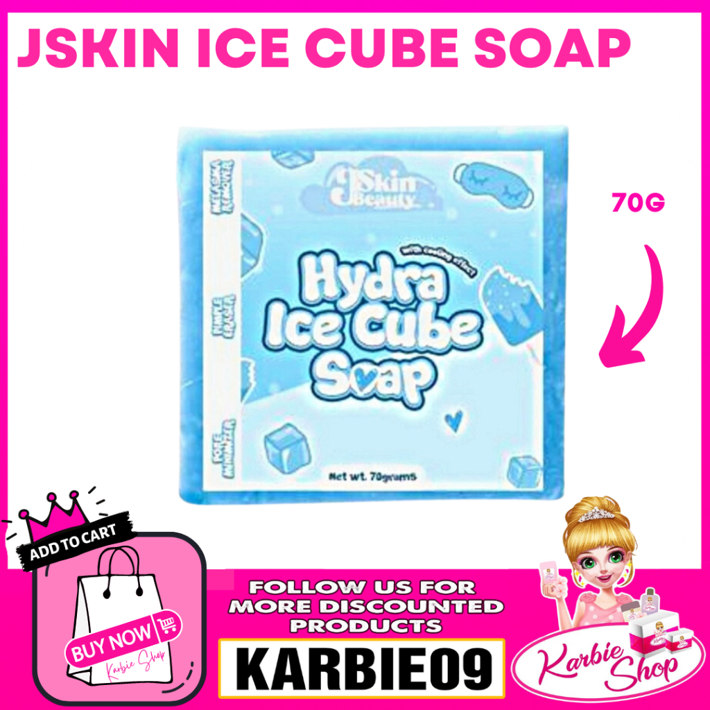 Orig Jskin Beauty Hydra Ice Cube Soap 70g | Shopee Philippines
