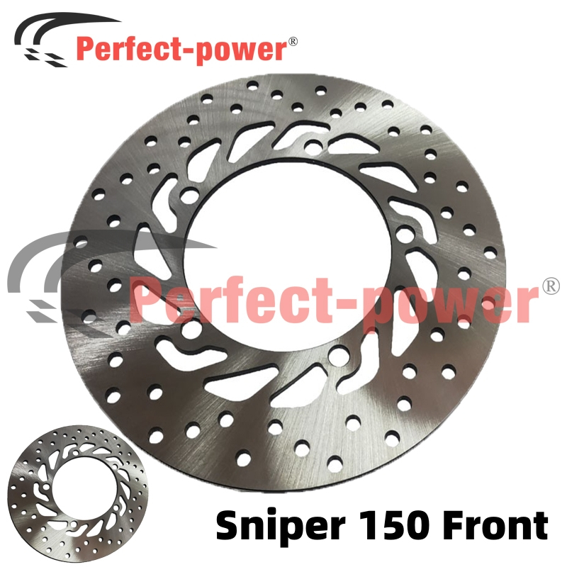 Perfect Power Disc Plate Yamaha Sniper 150 Front Rear Rotor Disc Plate ...