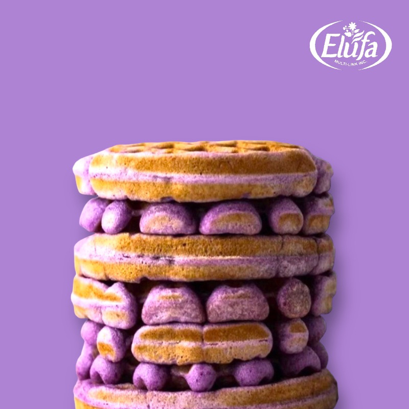 Elufa Ube Mochi Pancake Mix & Waffle Mix - 335g | Shopee Philippines