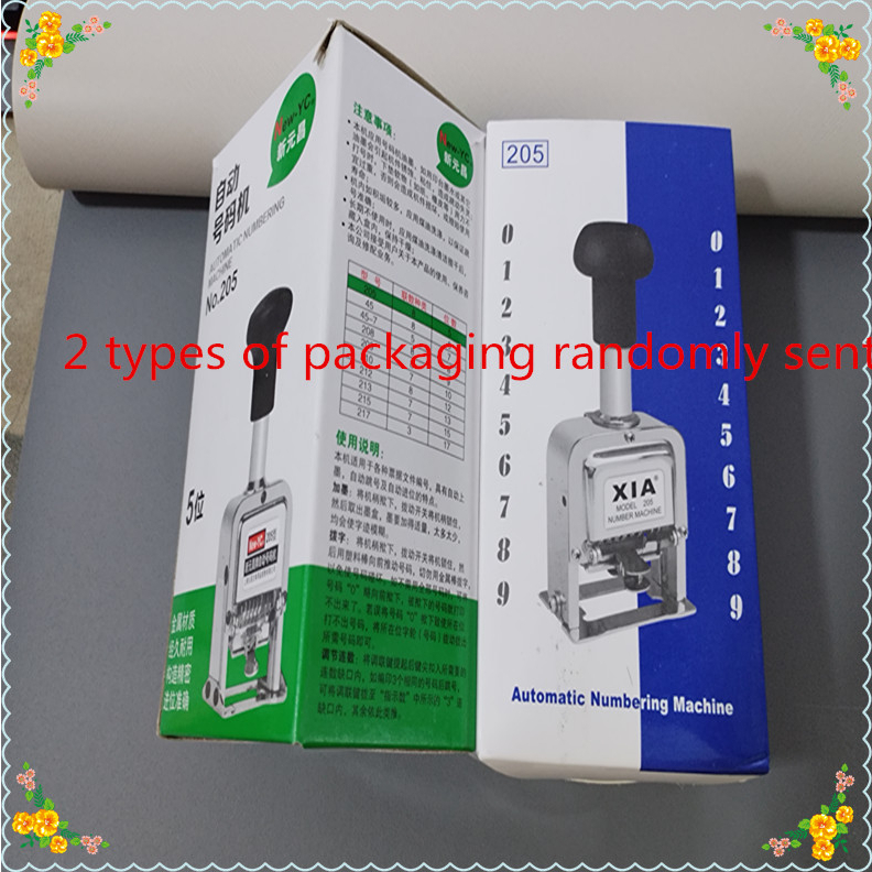Metal Number Machine 7 Position Automatic Numbering Machine Marking ...