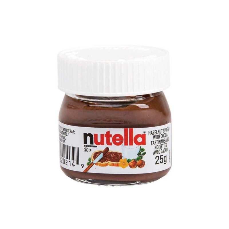Nutella Spread Mini Jar 25g | Shopee Philippines