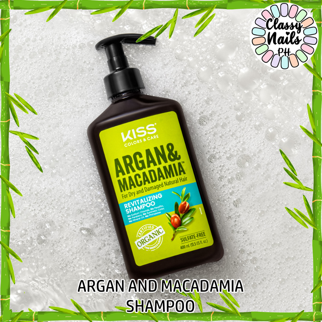 1 BOTTLE • KISS USA • Argan and Macadamia • SULFATE FREE Hair Oil ...