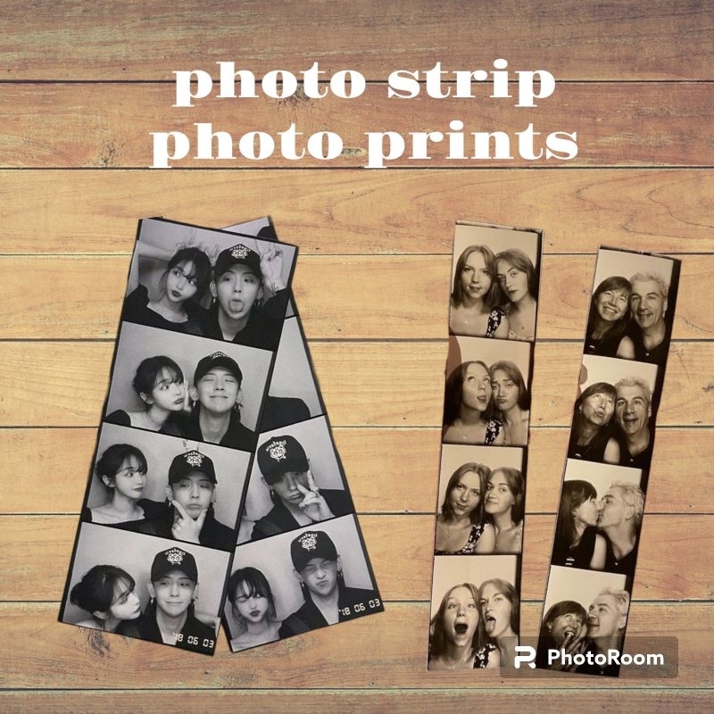 aesthetic photo strip prints (4 photos) | Shopee Philippines
