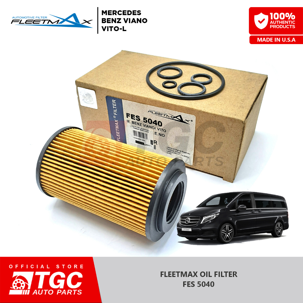 Fleetmax Oil Filter / Oil Cleaner MERCEDES BENZ VIANO / VITO-L FES 5040 ...