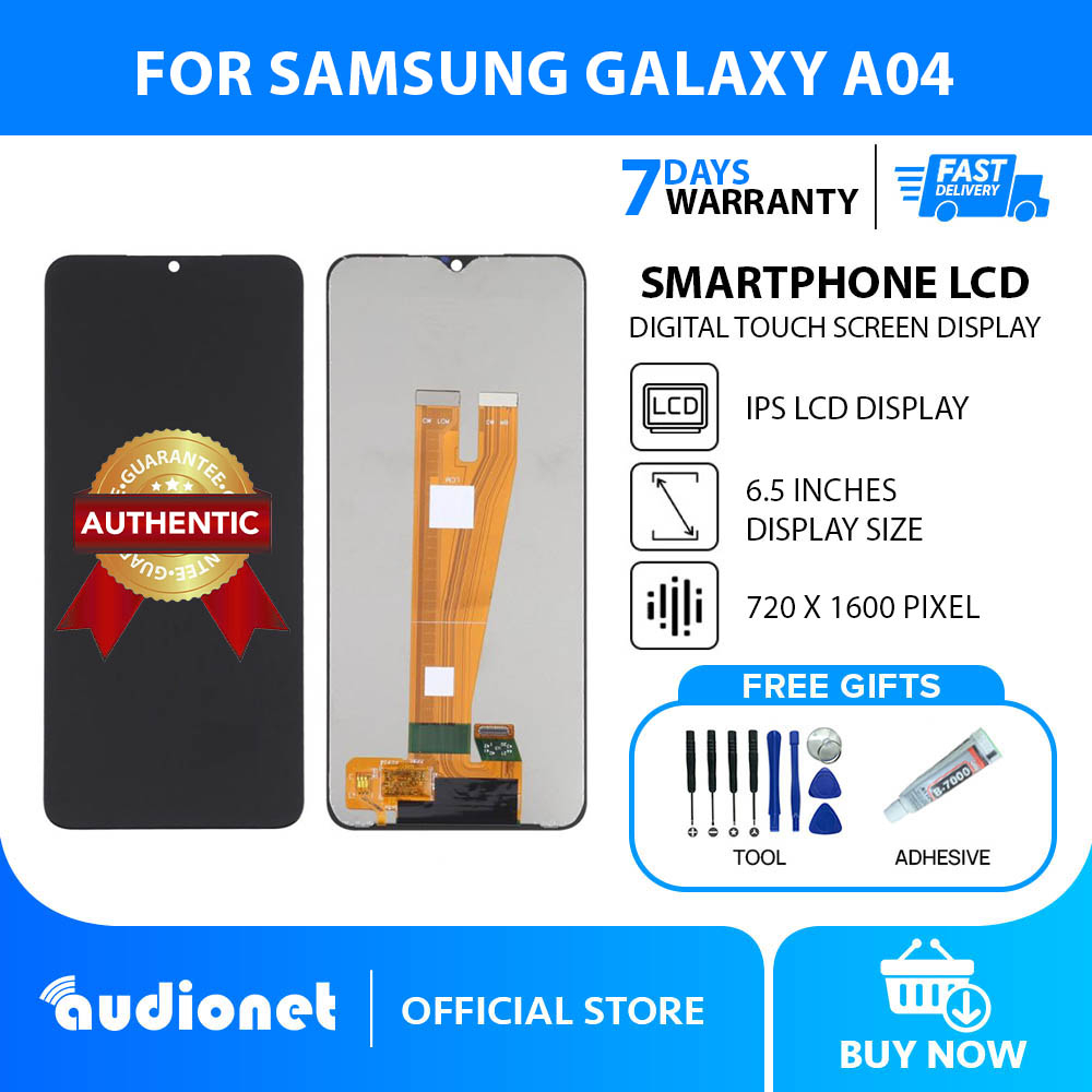 Smartphone LCD for SAMSUNG GALAXY A04 Digital Touch Screen Display ...