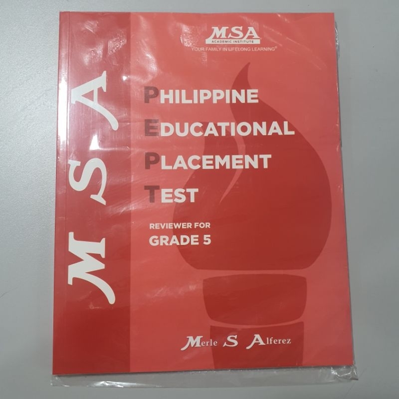 MSA Philippine Educational Placement Test Reviewer for Grade 5 By Merle ...