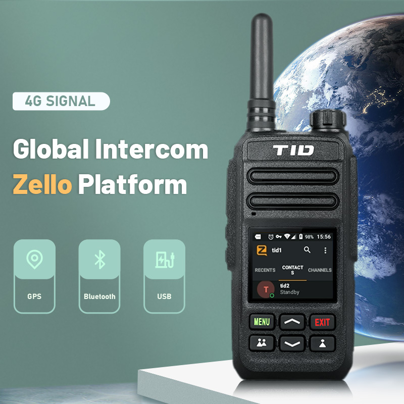 TIDRADIO Original TD-G5 Interphone Two-Way Radio Walkie Talkie Handheld ...